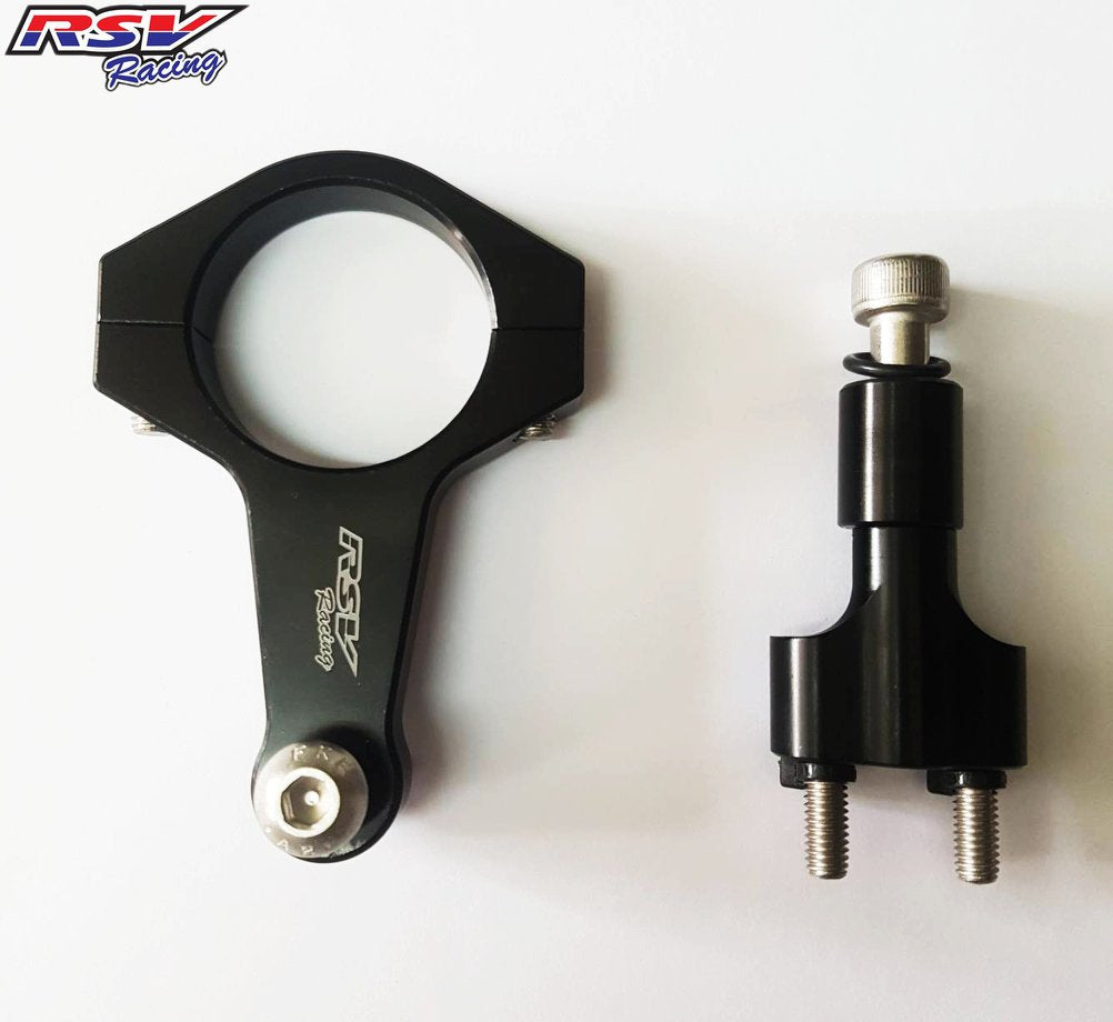 RSV Racing Steering Damper Bracket Kits - A & J cycles – A&J Cycles