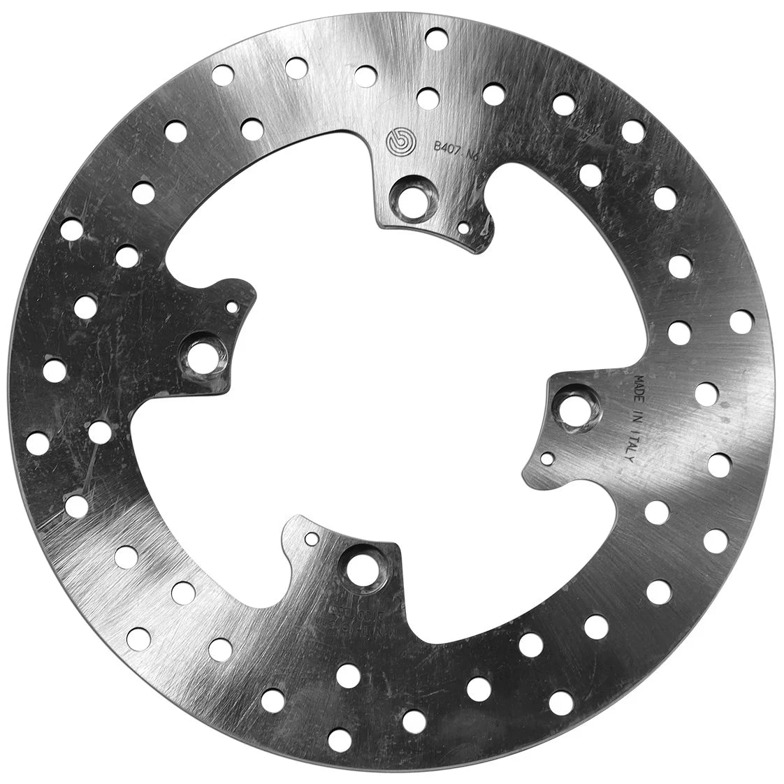 Brembo Oro Rear Brake Rotor - Triumph Bonneville T100, T120, Street Tw ...