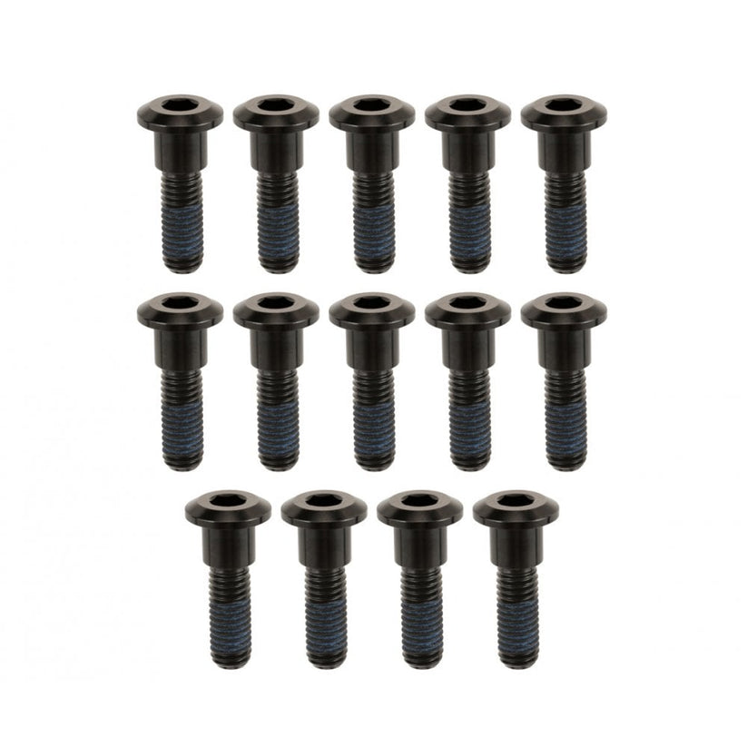 Motone Titanium Brake Disk Bolts - 14 Pieces - Black - 2016+ Triumph S ...
