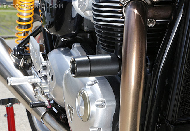Sato Racing Frame Sliders - Triumph Thruxton R/RS/TFC and Speed Twin ...