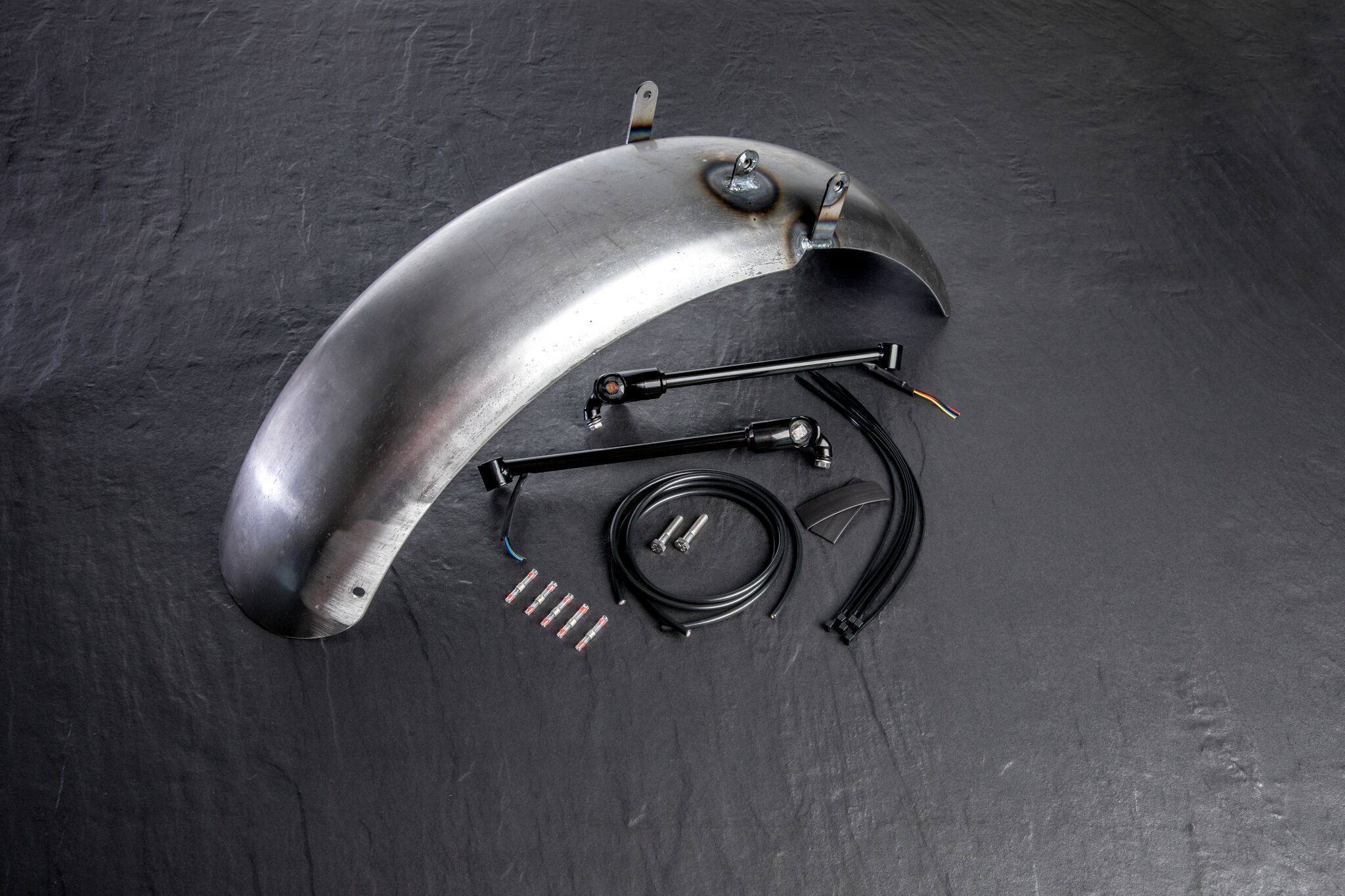Wunderkind Custom Rear Fender Kit with Taillight/Turn Signals - Triumph ...